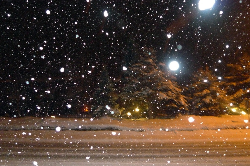 Falling Snow - A Story And A Picture